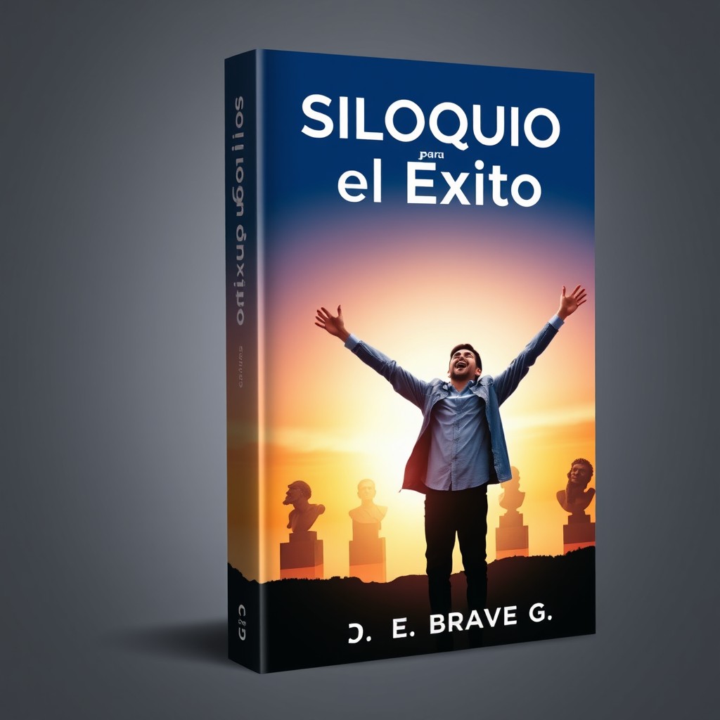 Soliloquio para el Éxito Book Cover Design | AI-Generated Artwork