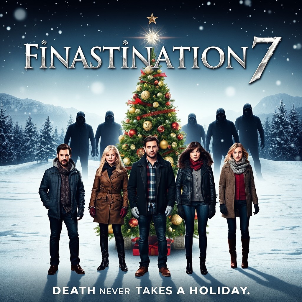 Final Destination 7: A Chilling Christmas Movie Poster