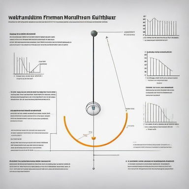 Simple Pendulum Infographic: Exploring Simple Harmonic Motion