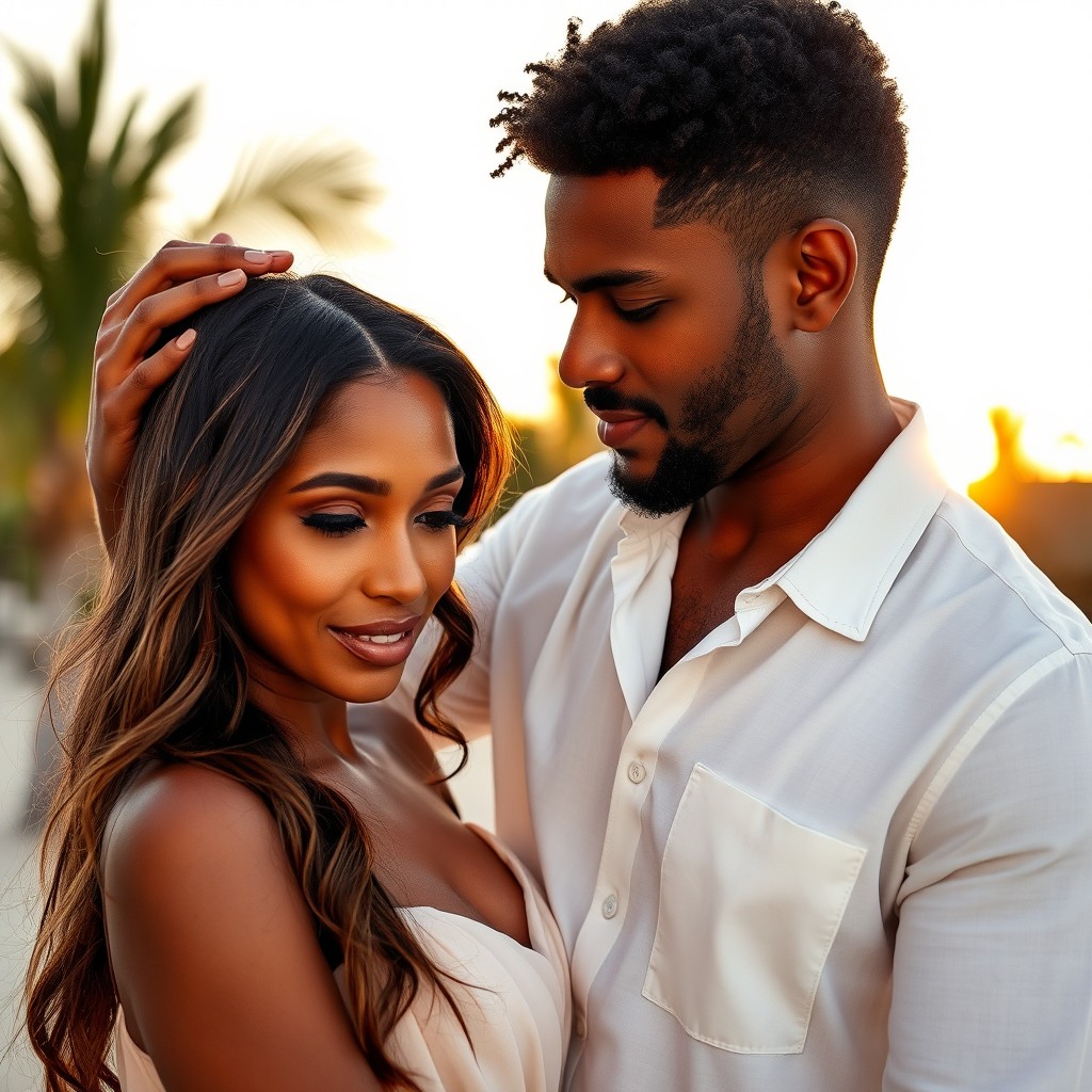 Romantic Caribbean Bliss: A Serene Love Story in Tropical Paradise