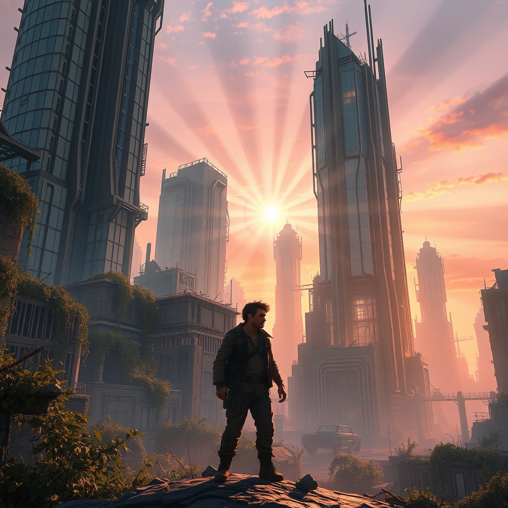 Explore an Ethereal Post-Apocalyptic Cityscape with Jack & NORA