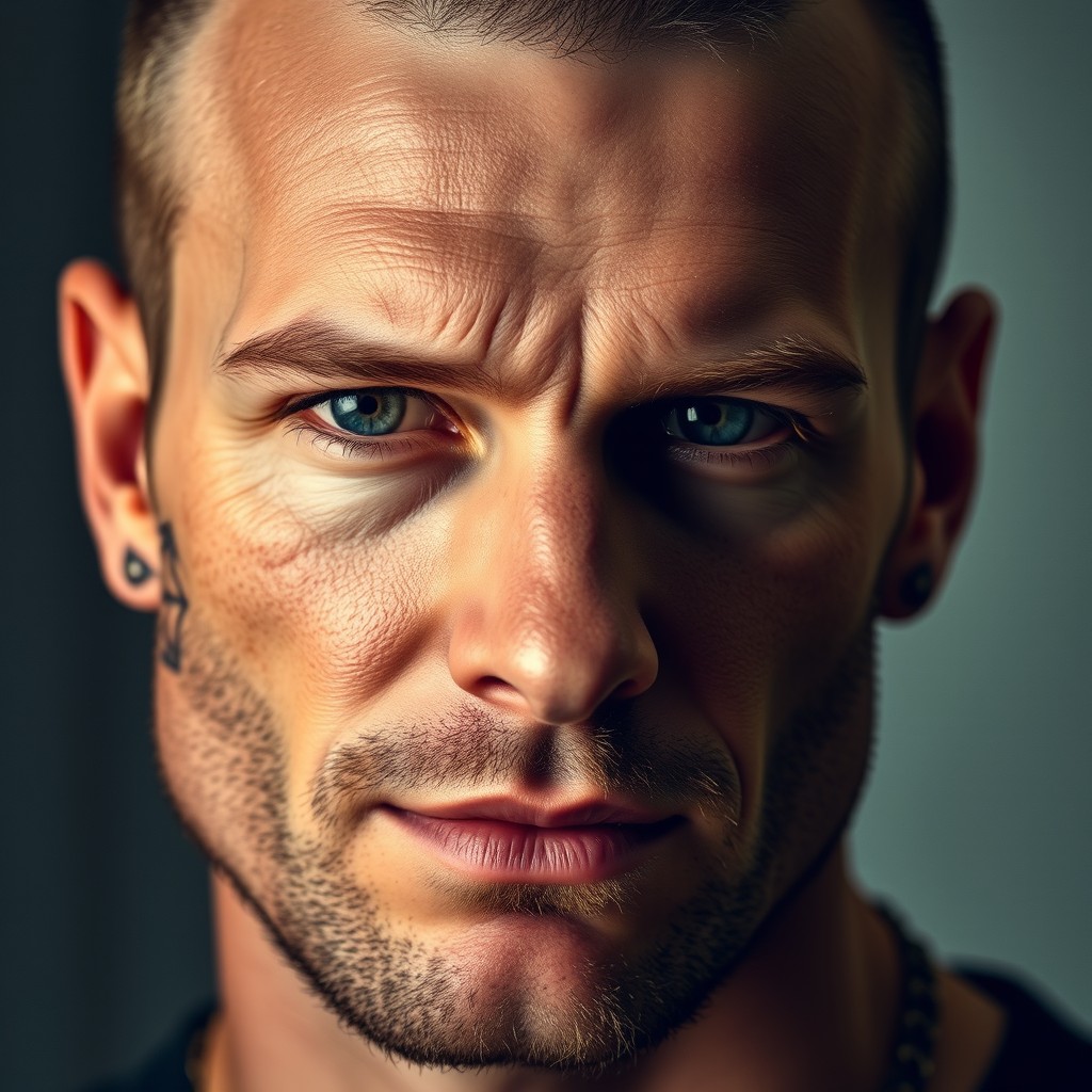 Contrasting Portraits: Rugged vs. Soft Masculinity