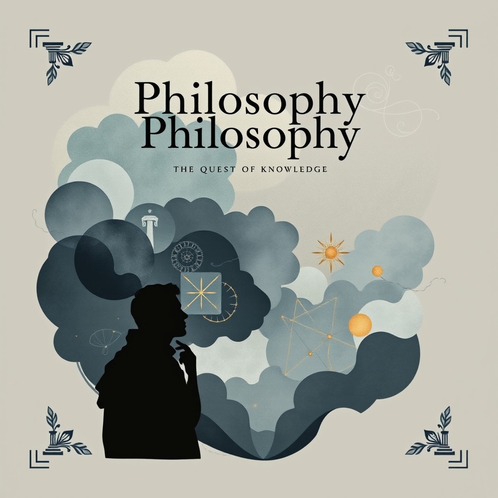 Stunning Philosophy Cover Design: Embracing Thought and Reason