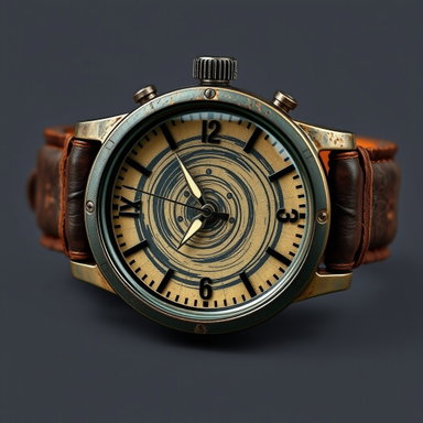 Grunge-Inspired Unique Watch Design: Rugged Aesthetics for Fashion ...
