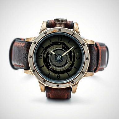 Grunge-Inspired Unique Watch Design: Rugged Aesthetics for Fashion ...