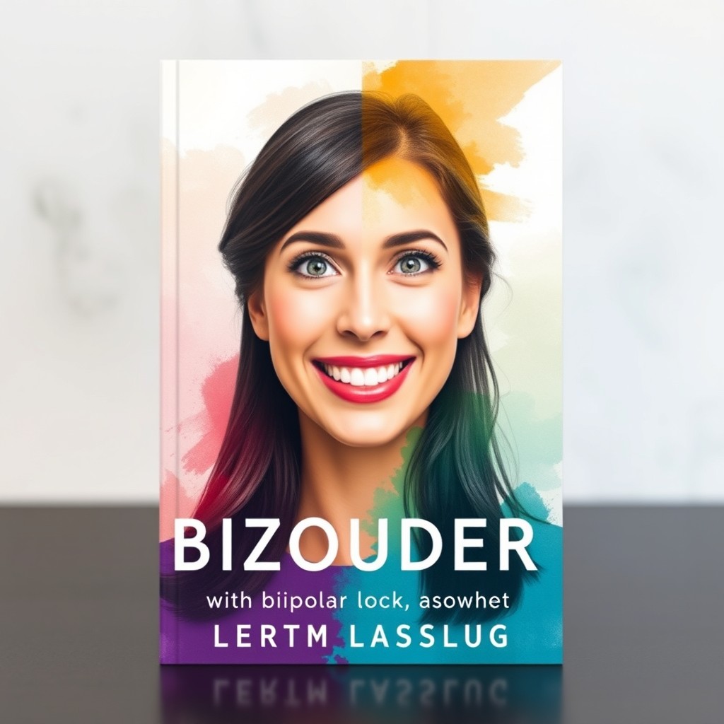 Dual Emotions: A Book Cover Design for Bipolar Disorder