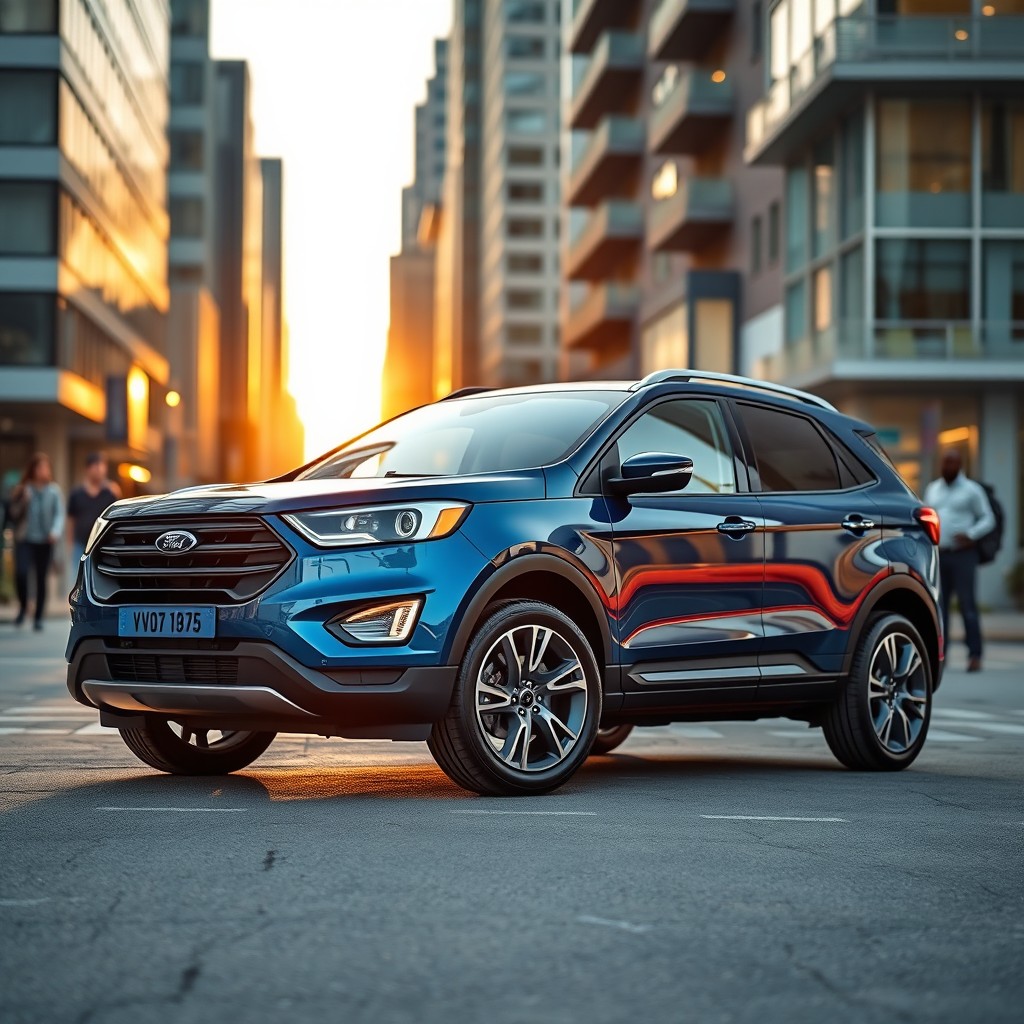 Sleek Ford Freestyle: Urban Adventure in Vibrant Colors