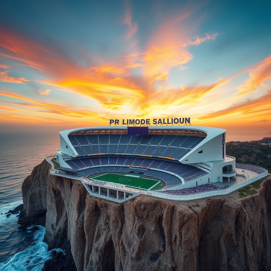 Stunning Football Stadium Designs: Coastal Elegance & Team Spirit