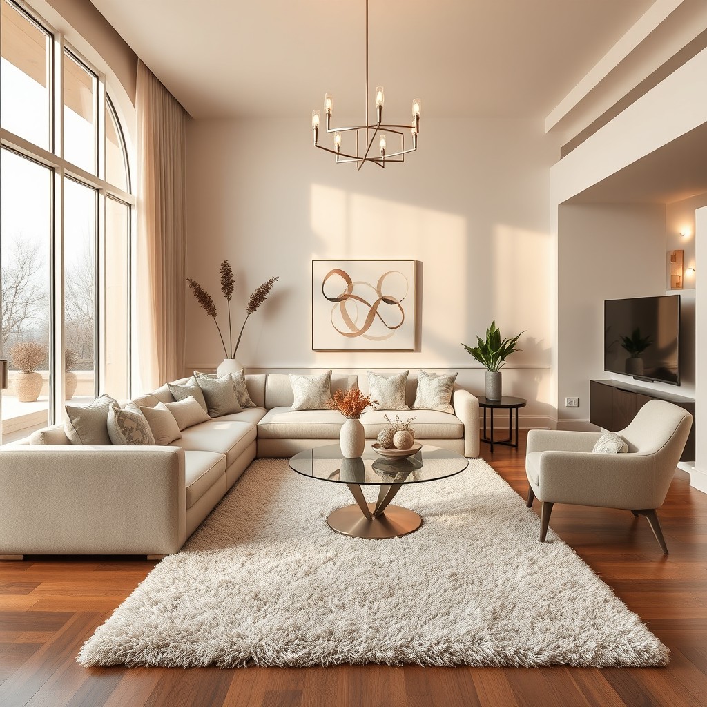 Modern Chic Living Room Design: A Perfect Blend of Comfort and Style