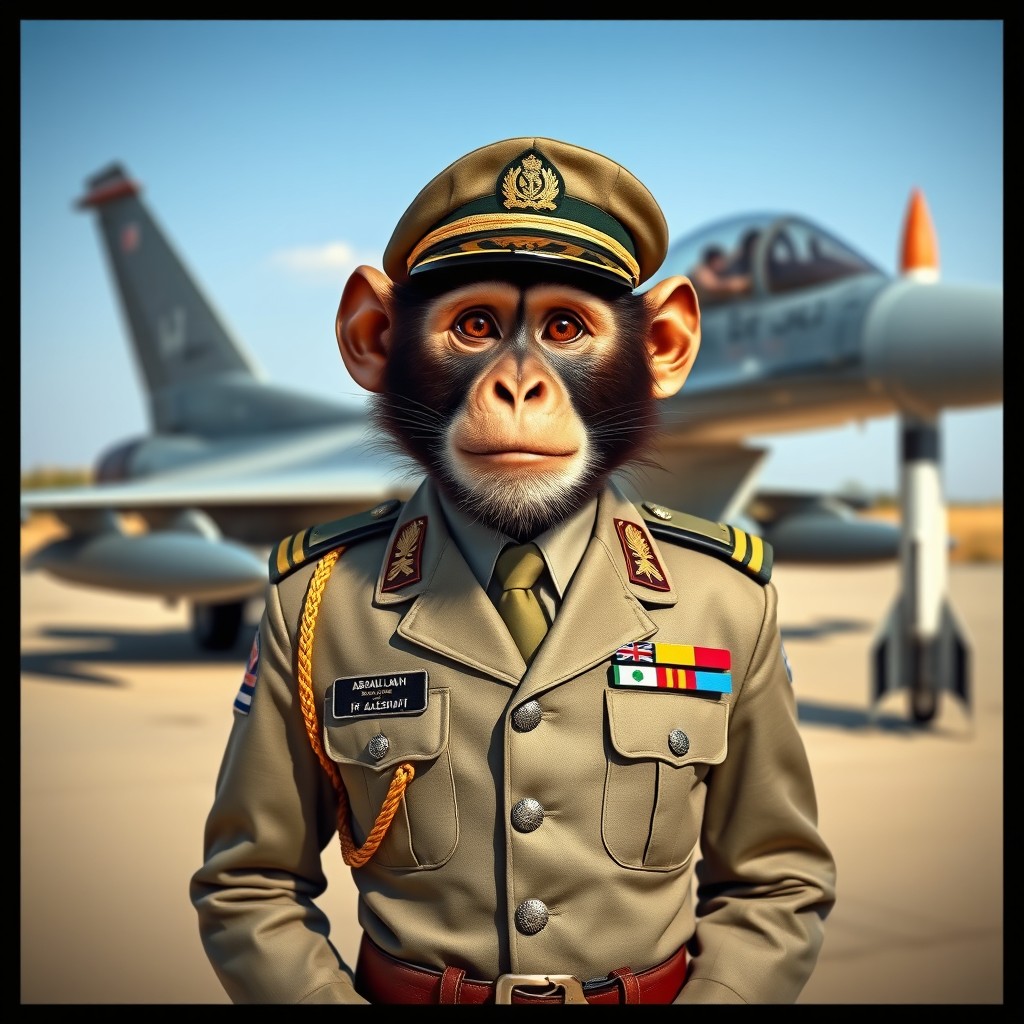 Abduallah Faisal Alshatti: The Charismatic Monkey in Military Uniform