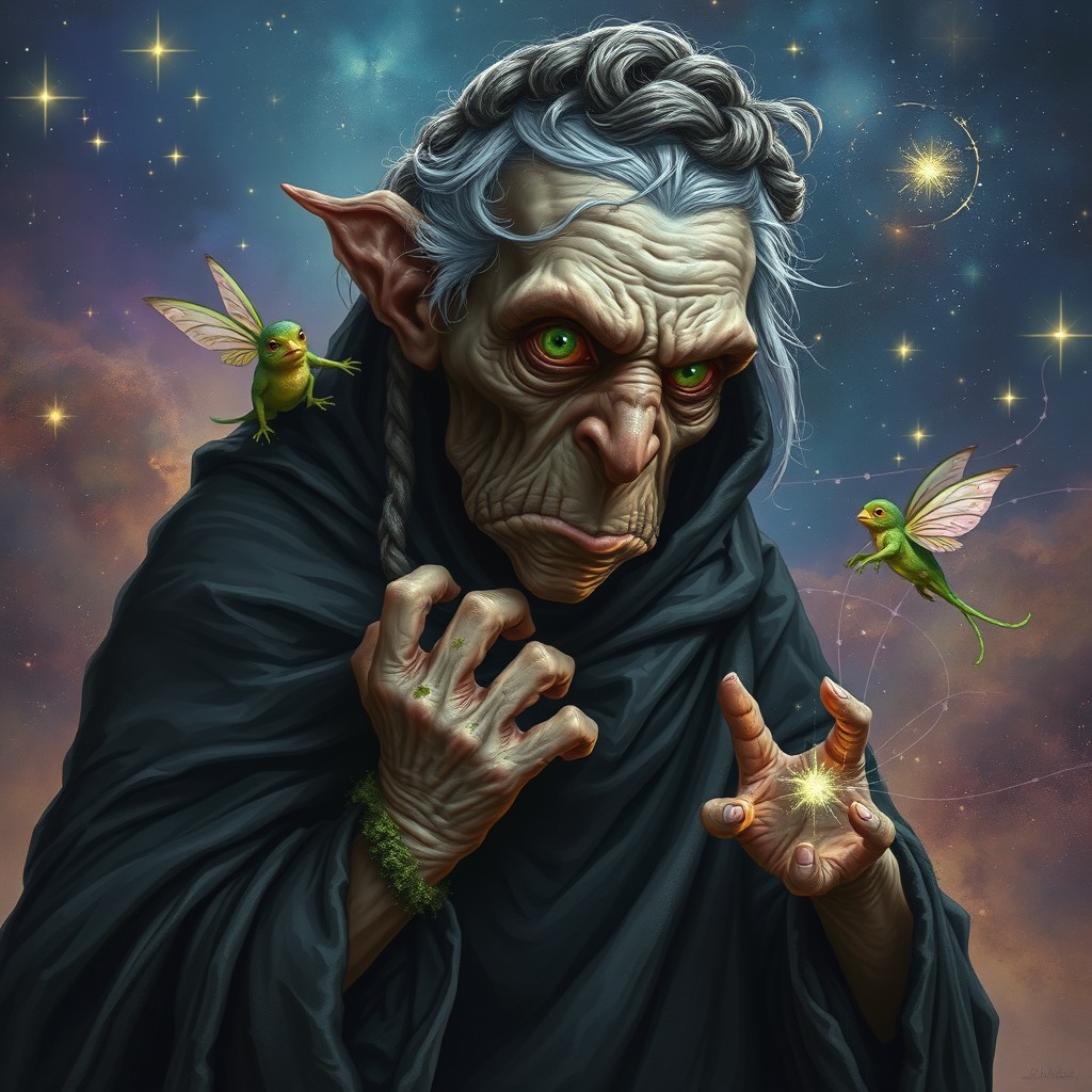 Cosmic DnD Hag: An Enchanting Astral Encounter