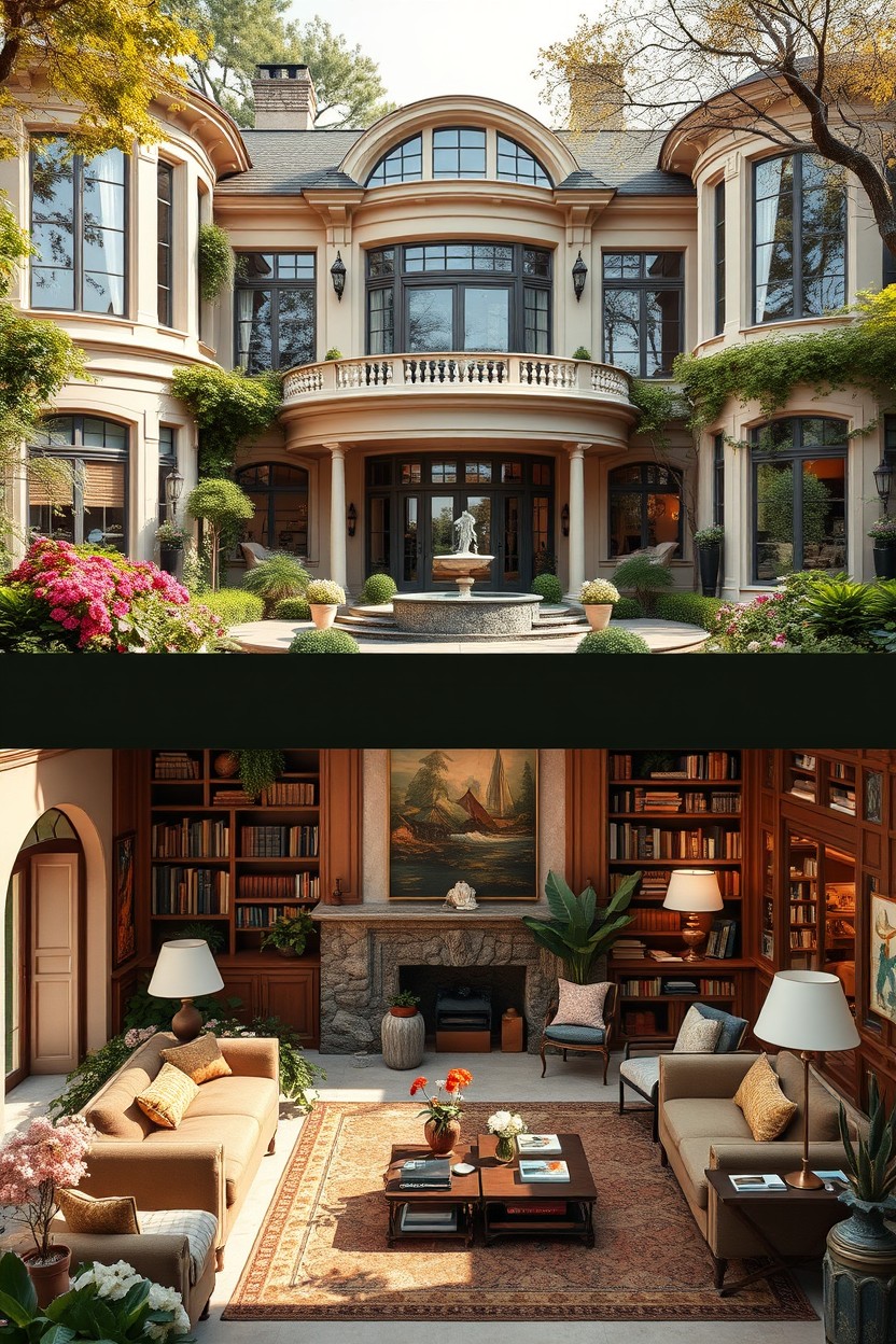 Stunning September-Inspired Mansion: A Harmony of Nature and Modern ...