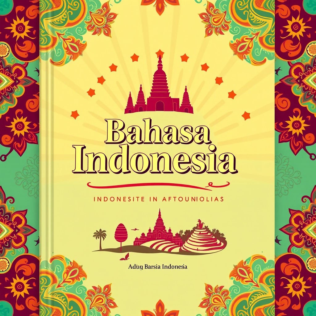 Stunning Book Cover Design for Bahasa Indonesia Literature | Idyllic