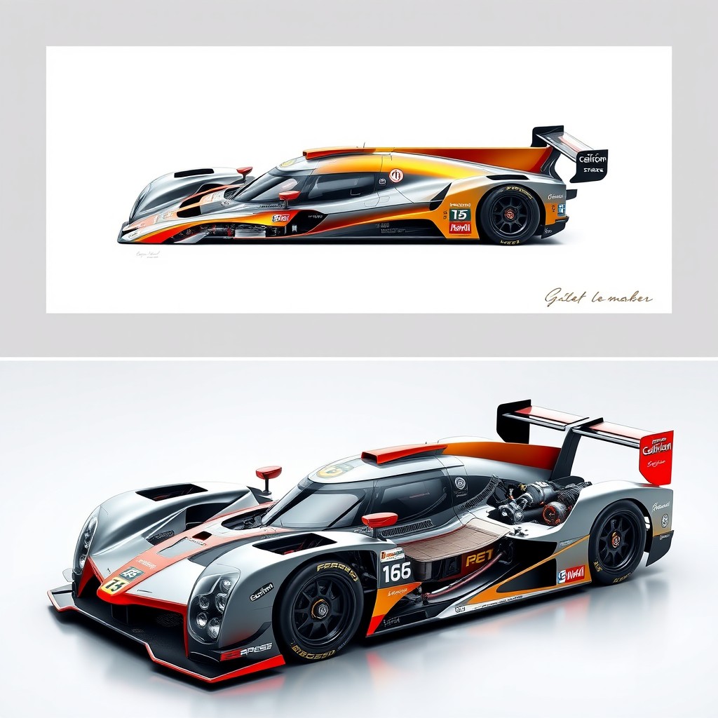 Cutting-Edge Le Mans Prototype Race Car: Design & Engineering Insights