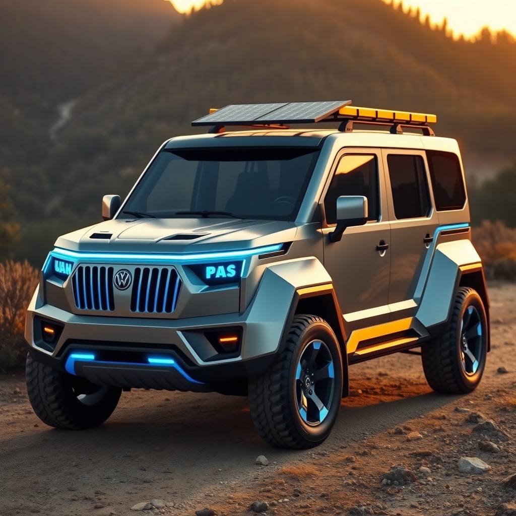 Futuristic UAZ 'Buhanka' & GAZ 'Gazelle' - Modern Off-Road Vehicles in ...