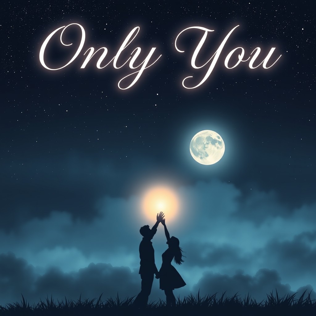 Only You: Dreamy Romantic Album Cover Inspired by Love