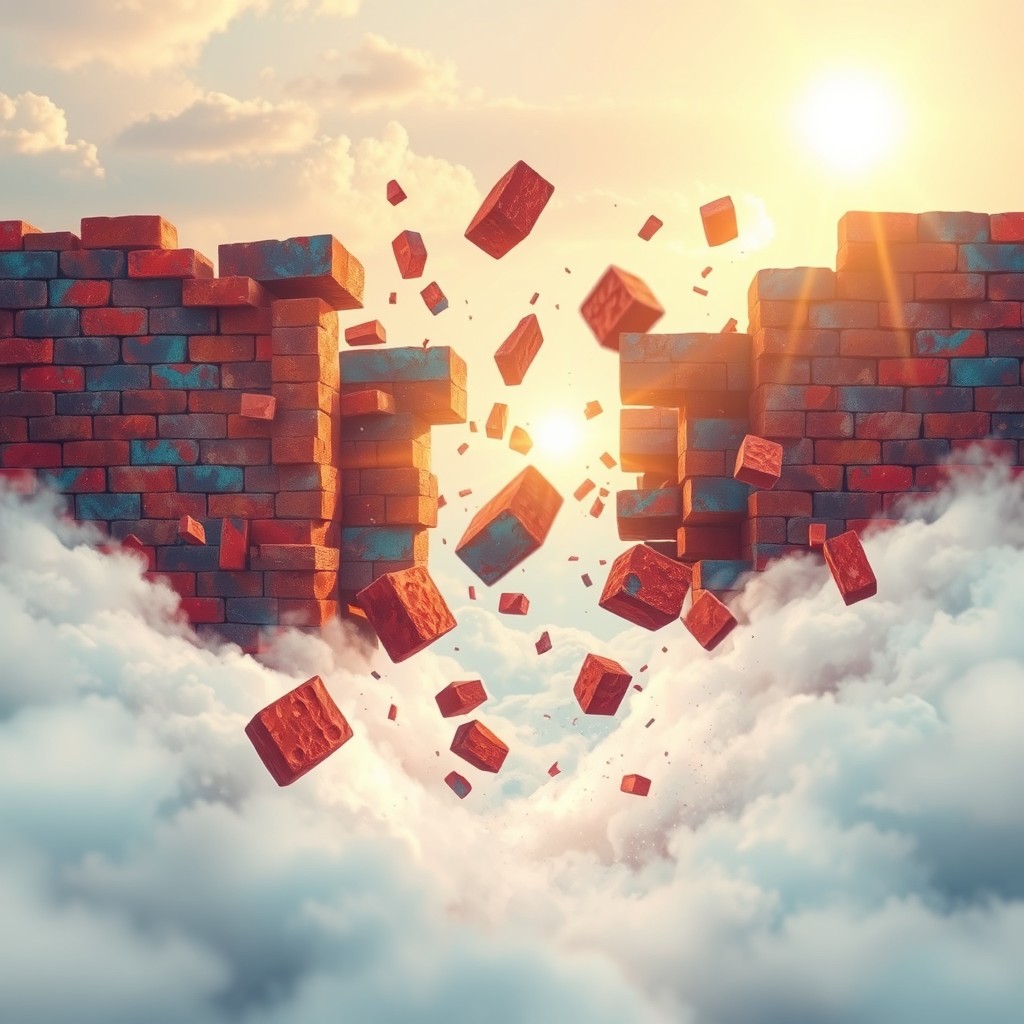 Breaking Barriers: An Abstract Visual Journey