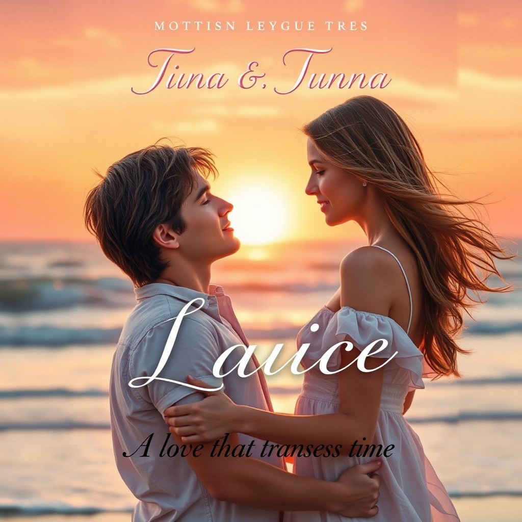 Romantic Book Cover Design: A Love That Transcends Time