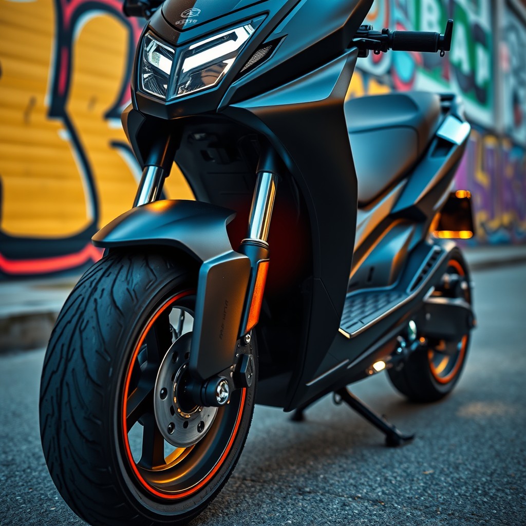 Discover the Custom-Tuned Xmax Scooter: Style Meets Performance