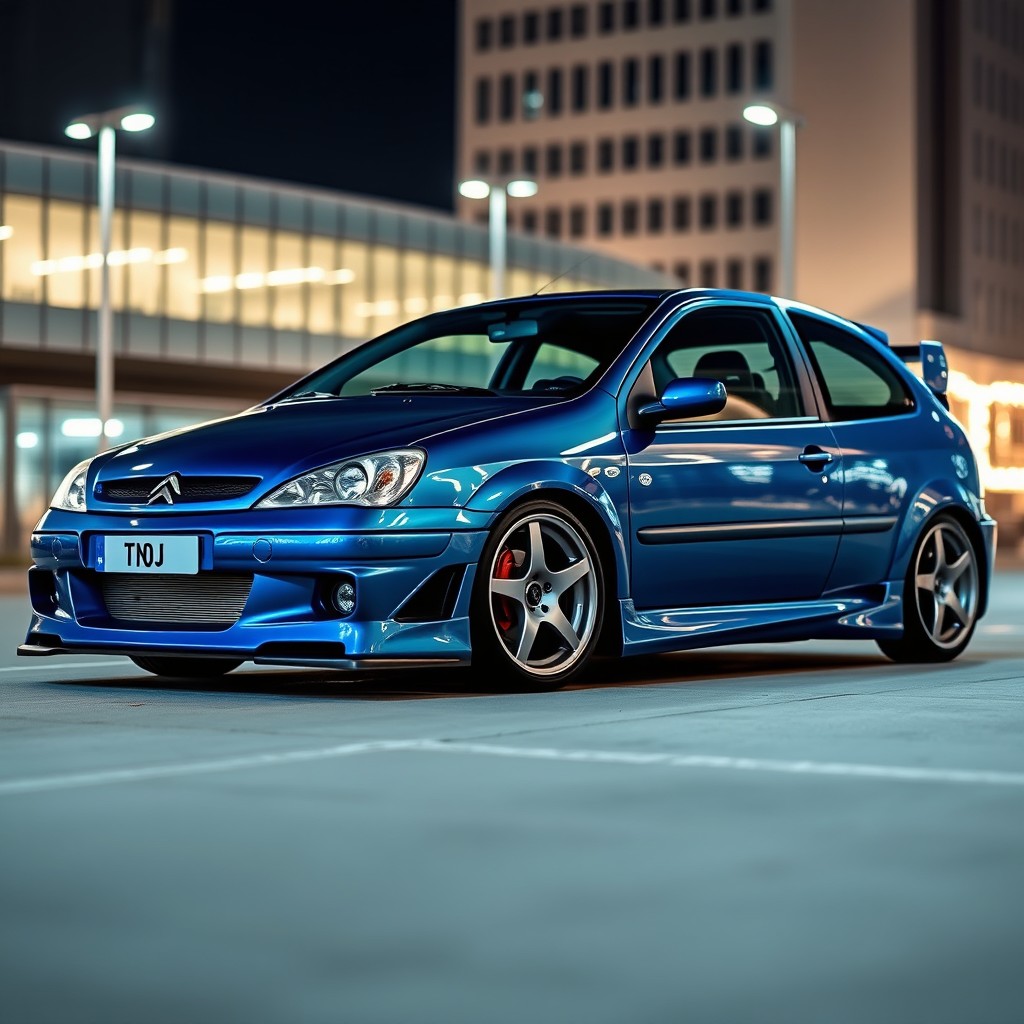Stylish Citroen Xsara: JDM-Inspired Car Modifications