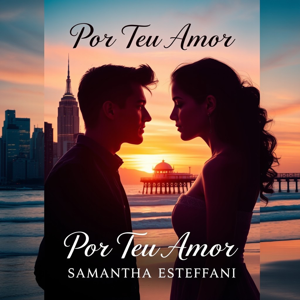 Romantic Book Cover Design for 'Por Teu Amor' | Idyllic