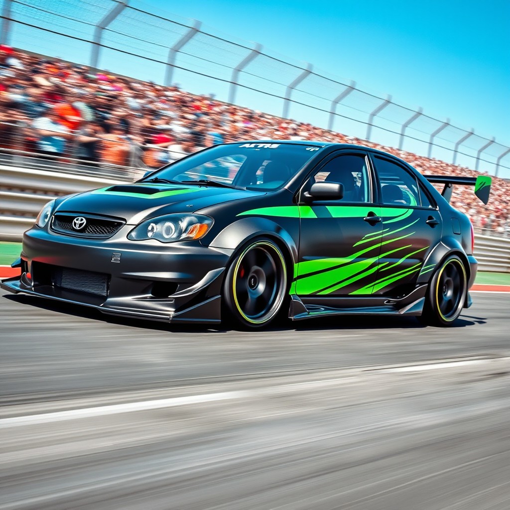 Modified 2003 Toyota Corolla Altis: A Racing Dream
