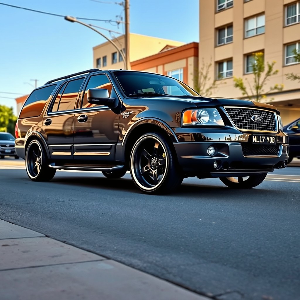 Stunning 2003 Ford Expedition Custom Builds: Aggressive Wide Body ...