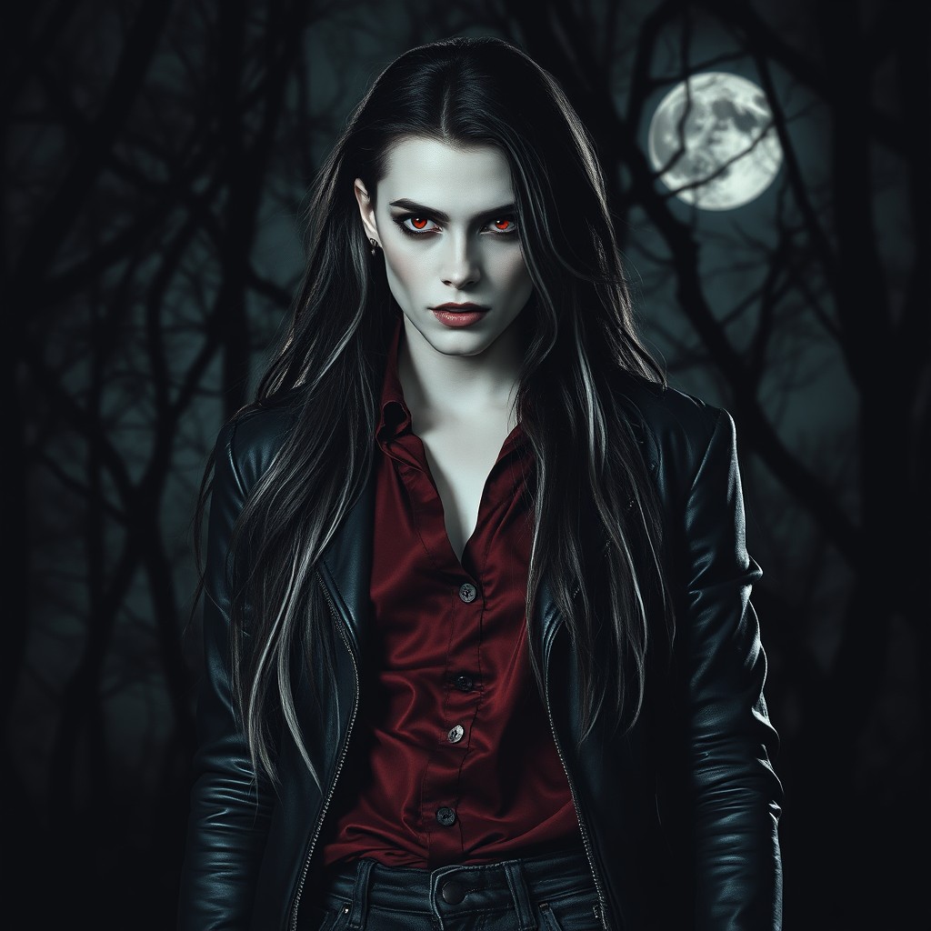 Enchanted Dampir and Alluring Vampire: A Fusion of Gothic Elegance and ...