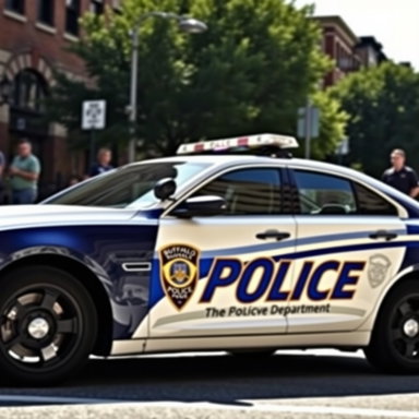 SWAT Truck and Buffalo Police Car: Urban Law Enforcement Showcase