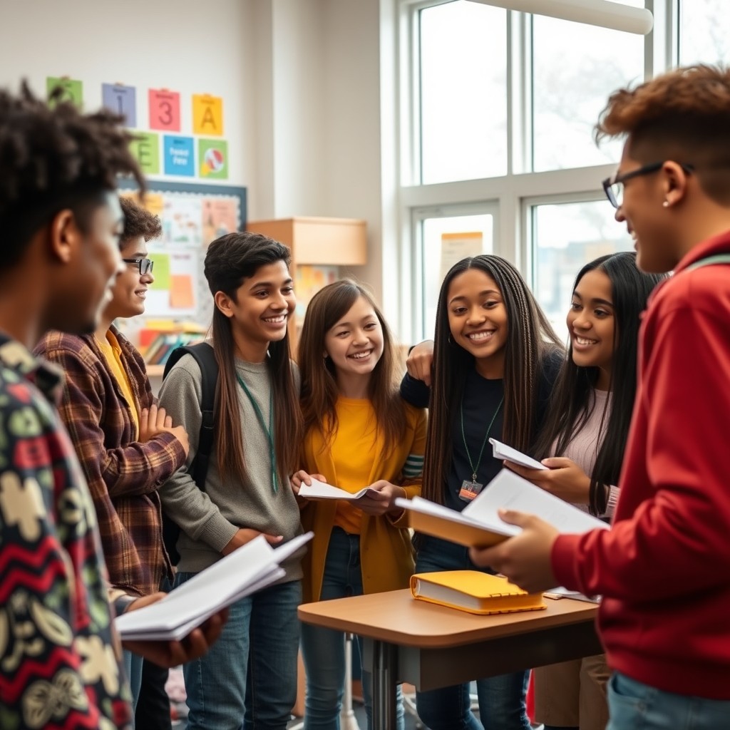 Exploring Vibrant Classroom Dynamics & Intimate Romantic Moments