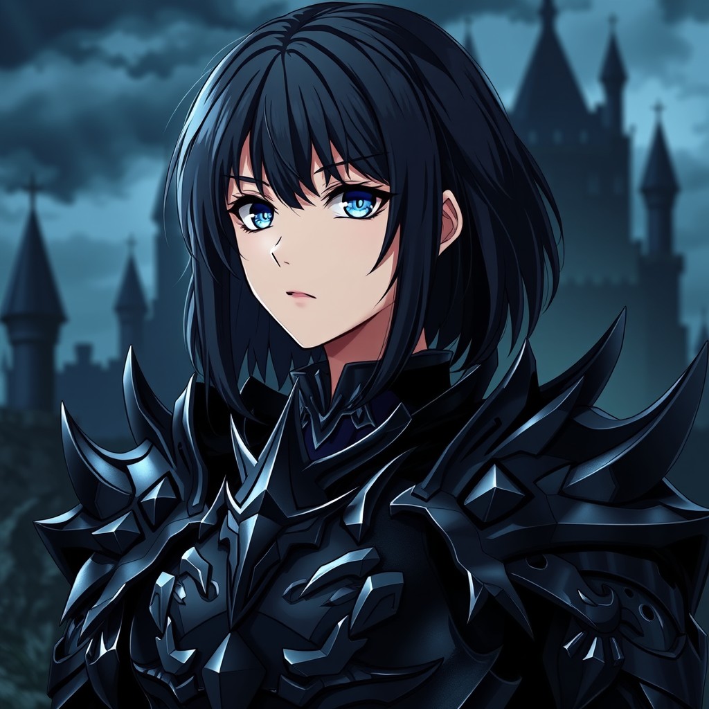 Dark Lord Anime Characters: Intricate Armor & Enigmatic Landscapes