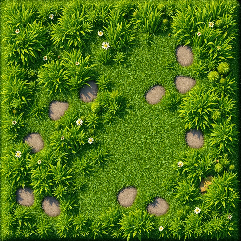 Seamless 32x32 Pixel Grass Tile for Games & RPGs