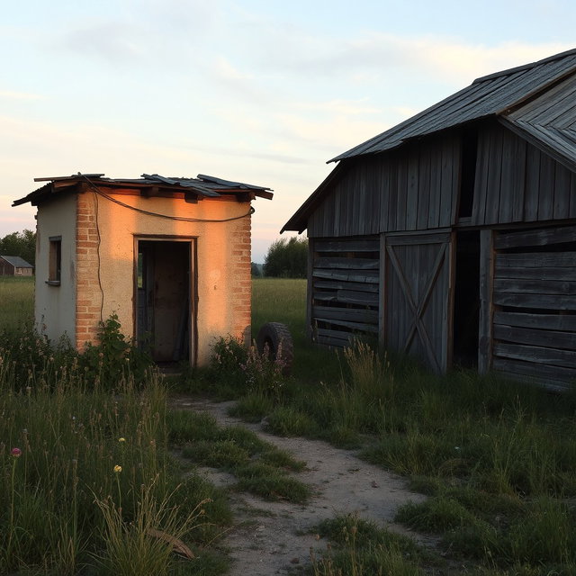 Decay & Detritus: A Forgotten Village Toilet