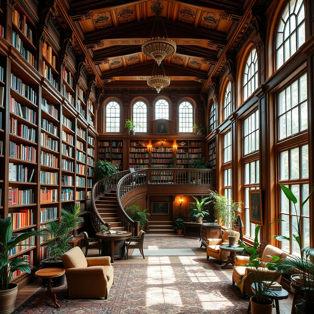 Elegant Library Design: A Haven for Book Lovers