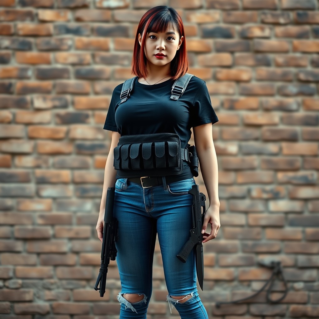 Stunning Indonesian Beauty: Full Body Portrait