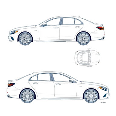 Explore the 2025 Mercedes E200: Detailed Blueprints & Innovations
