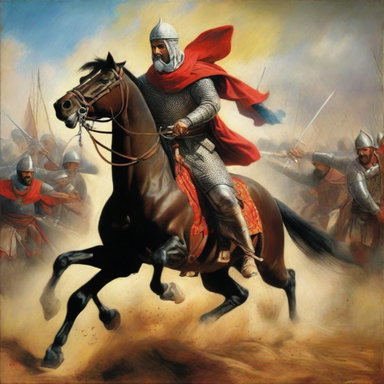 Medieval Muslim Soldier - A Heroic One-Man Army