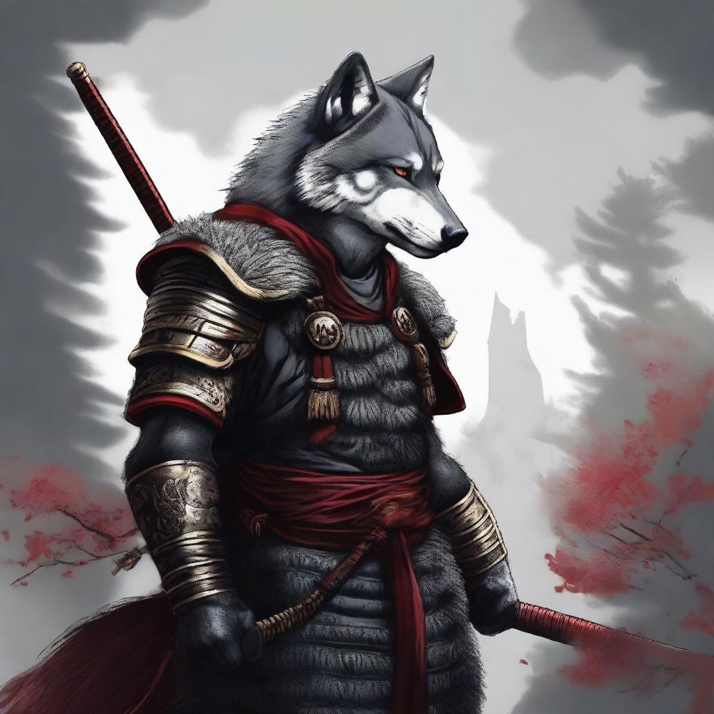 Militant Loyalty: Wolf Samurai